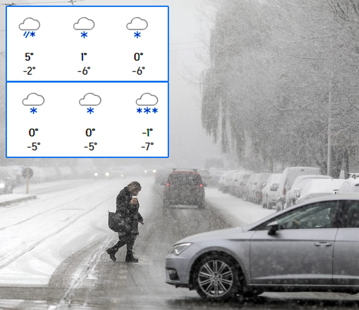 Ninge și în București! Meteorologii ACCUWEATHER anunță 6 zile consecutive de ninsori în Capitală ...